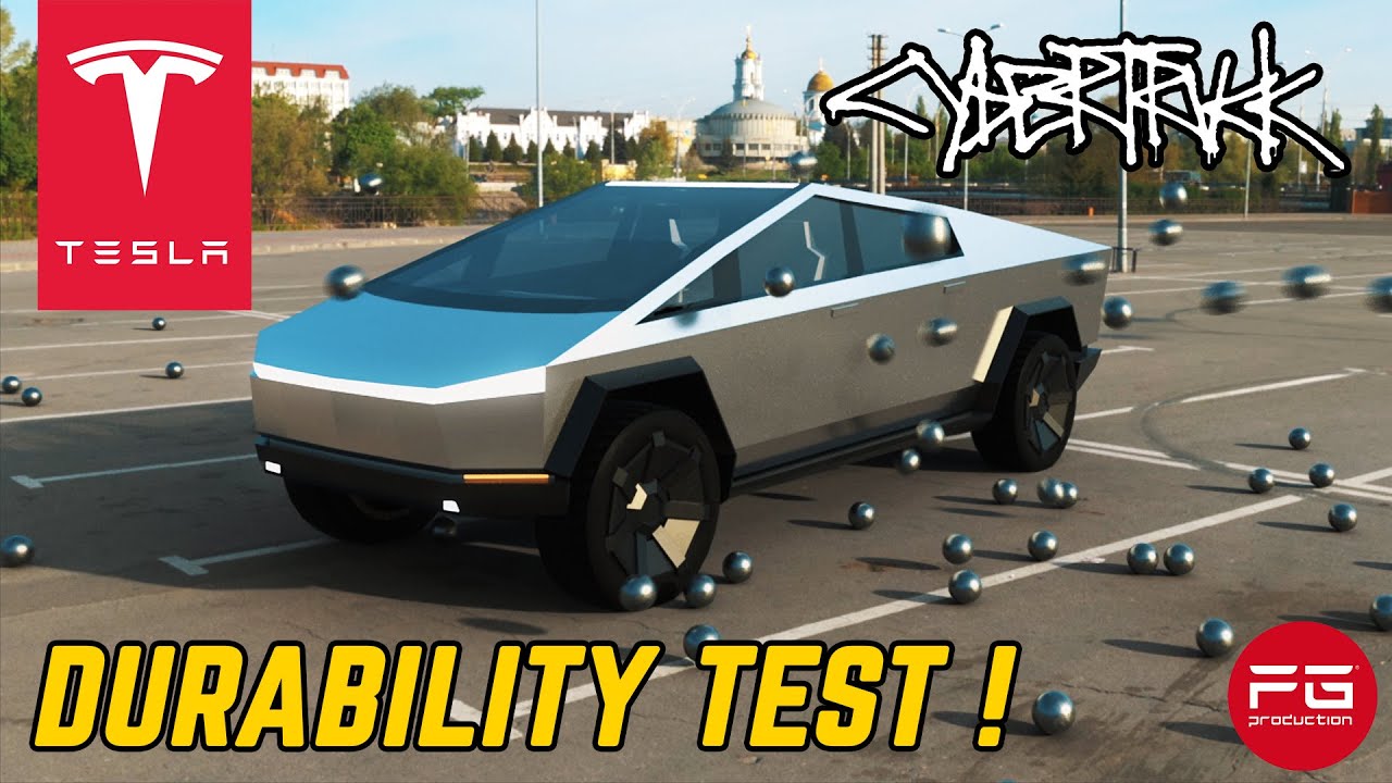 Tesla CyberTruck Durability Test! [ Will it Survive? ] - YouTube