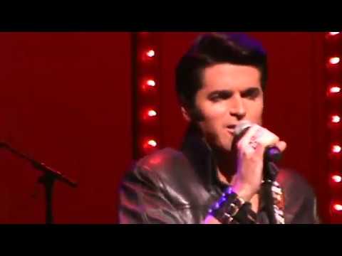 Dean Z sings medley from the 68 Comeback Special' Elvis Week 2014 - YouTube