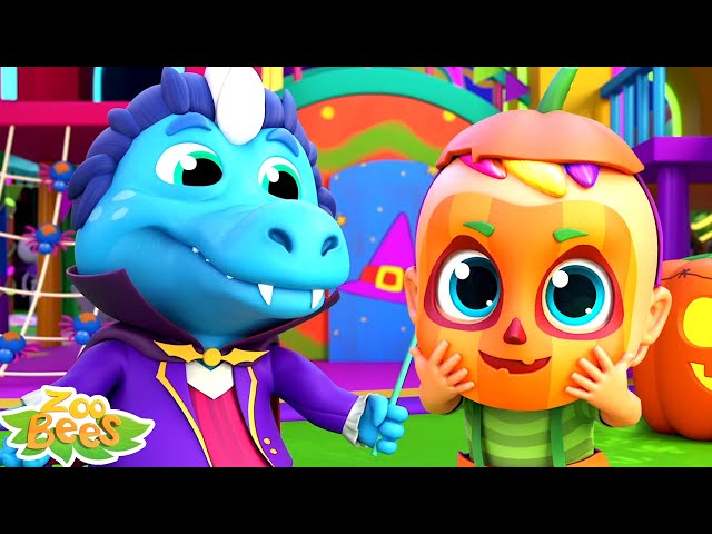 Scary Peek A Boo Spooky Rhymes for Children with Kids Tv - Videos For Kids