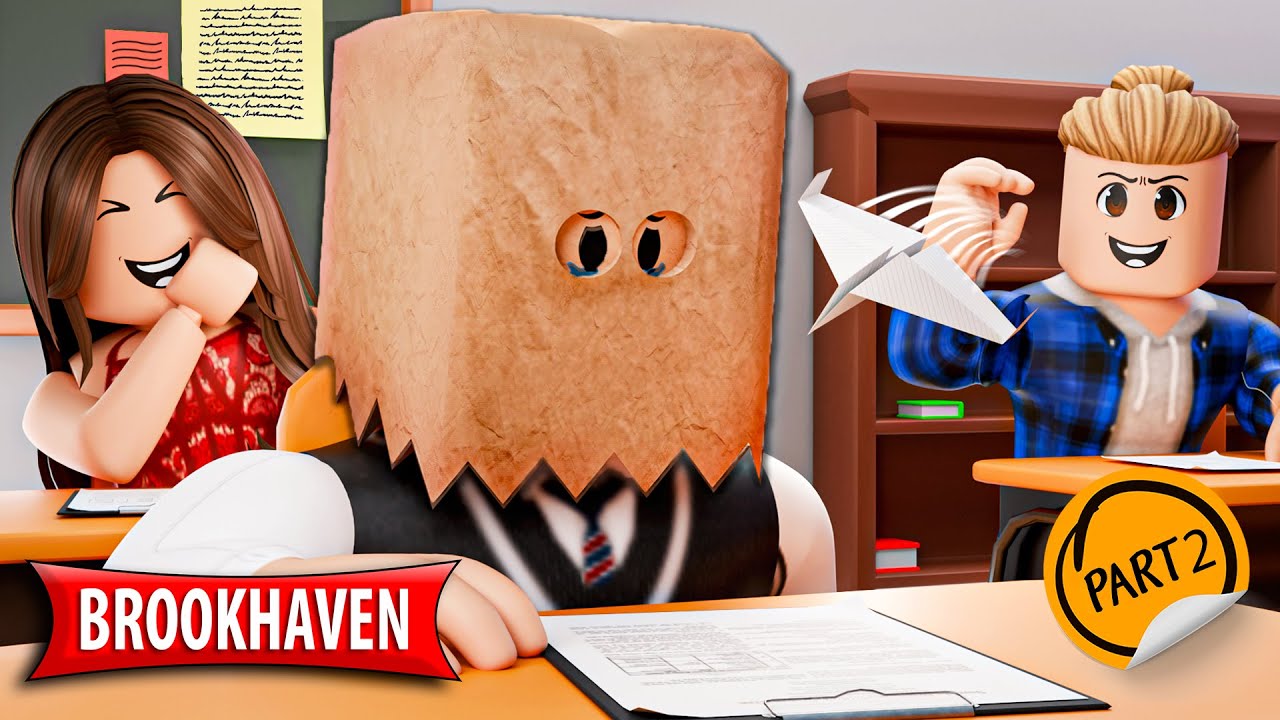 Boy Won’t Show His Face In School, EP 2 | brookhaven 🏡rp animation ...