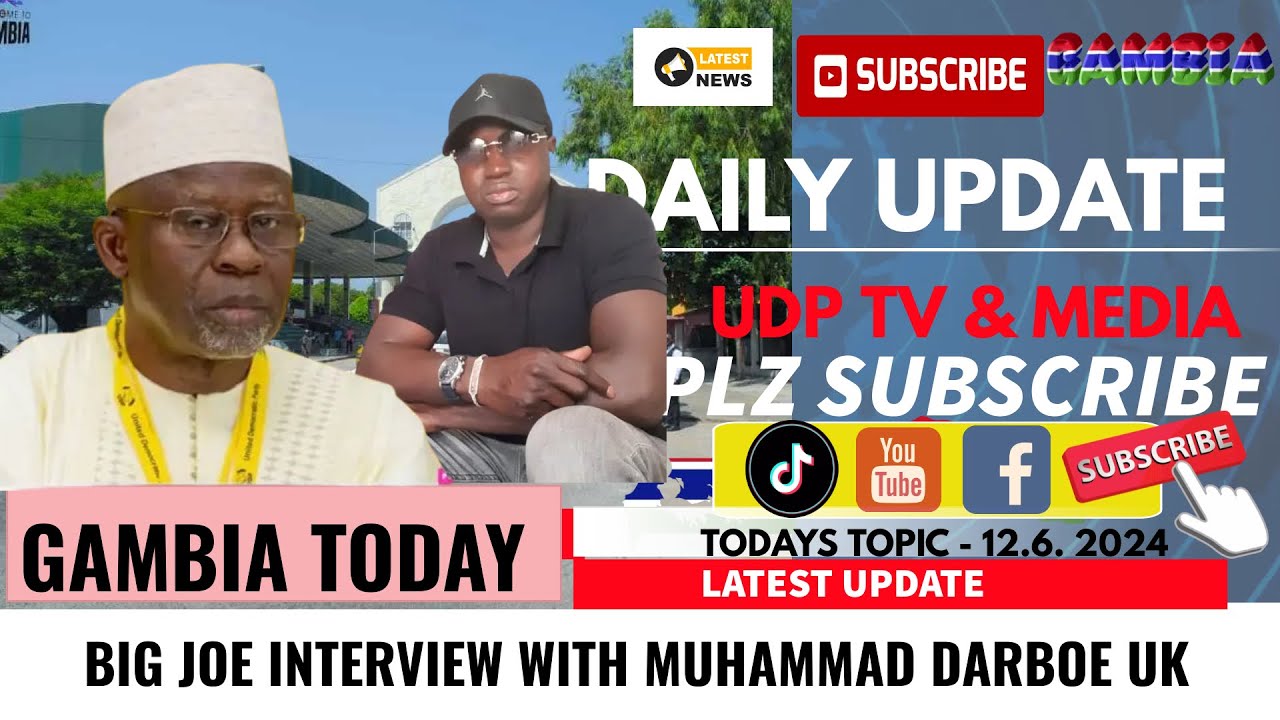BIG JOE INTERVIEW WITH MUHAMMAD DARBOE UK - YouTube