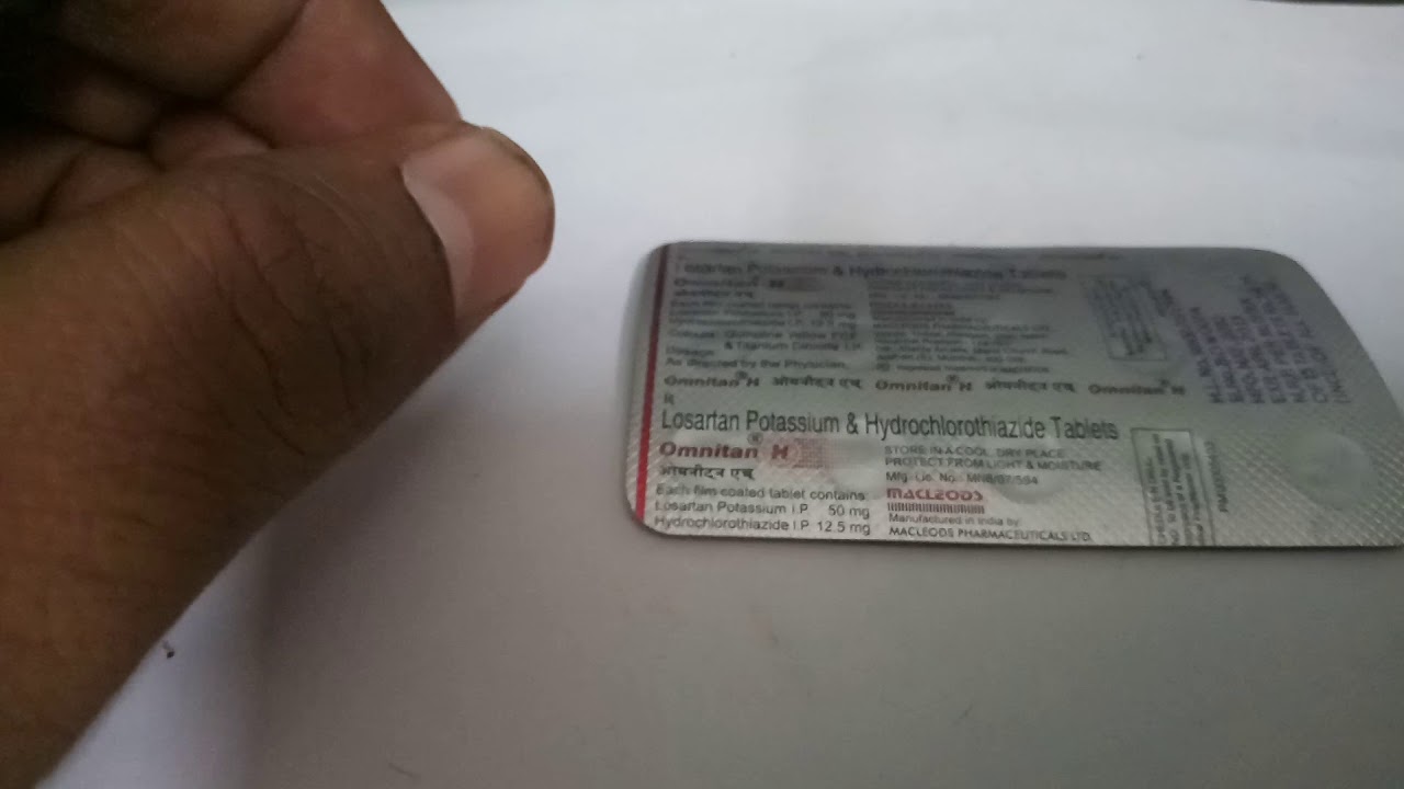 Omnitan H 50 mg/12.5 mg Tablet : Uses, Price, Side Effects- Review ...