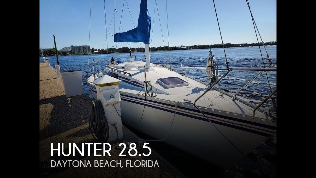[UNAVAILABLE] Used 1986 Hunter 28.5 in Daytona Beach, Florida - YouTube