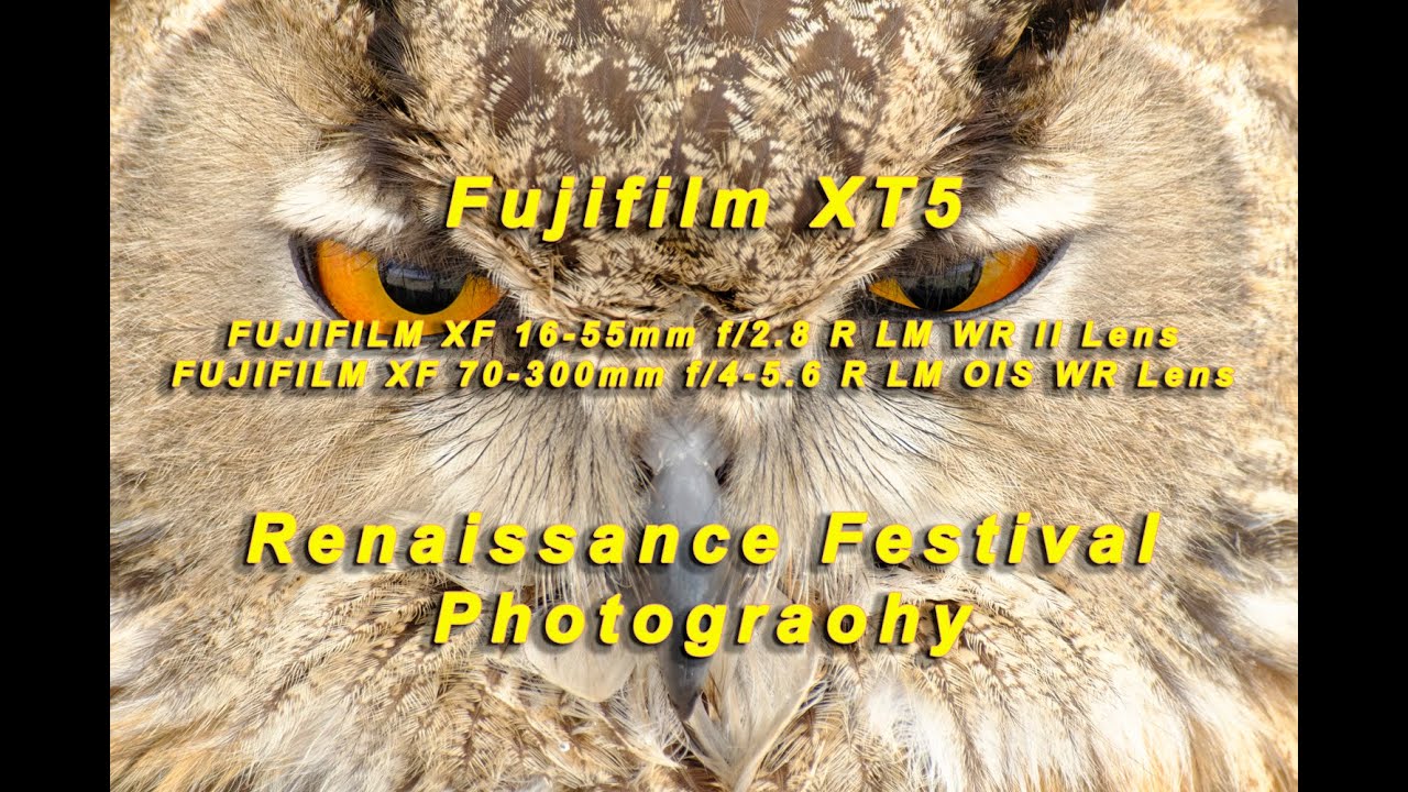 Fujifilm XT5 Autofocus performance at Renaissance Festival - YouTube