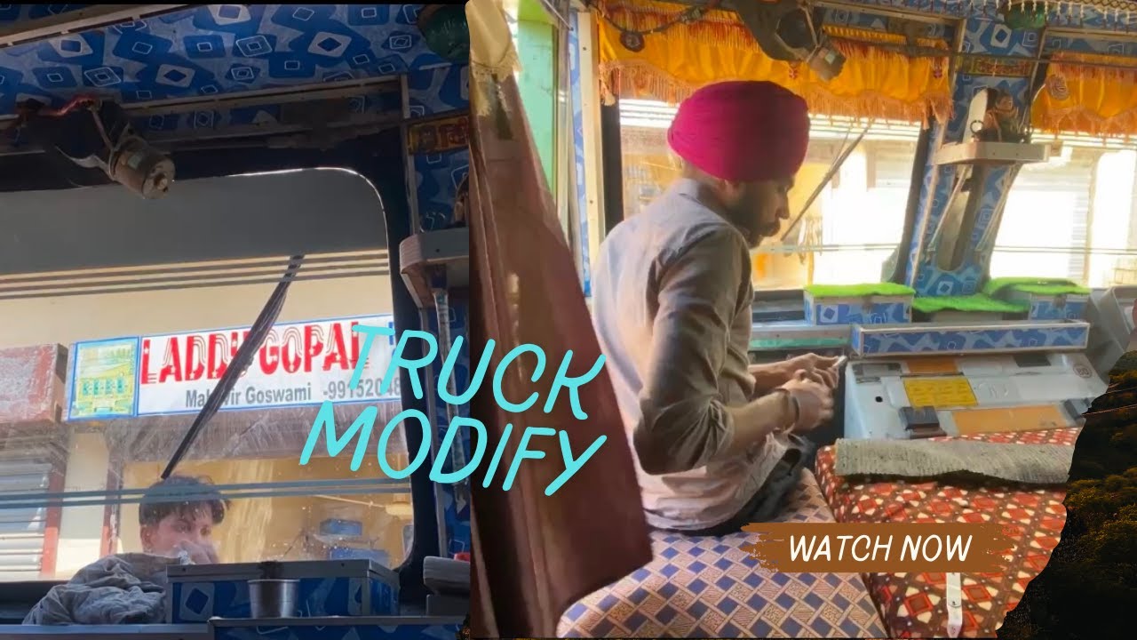 Modify truck 🚛 TATA truck modify Cabin - YouTube