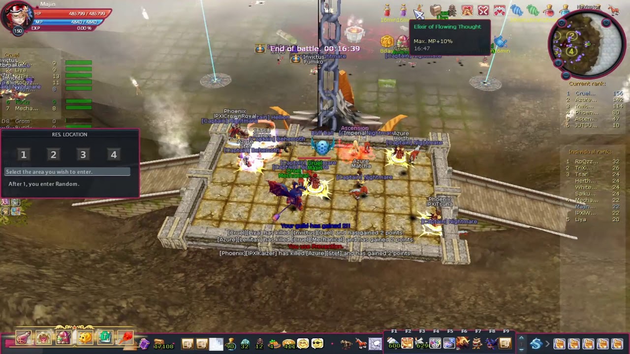 Eclipse Flyff - Guild Siege - Majin - 10.07.2020 - YouTube