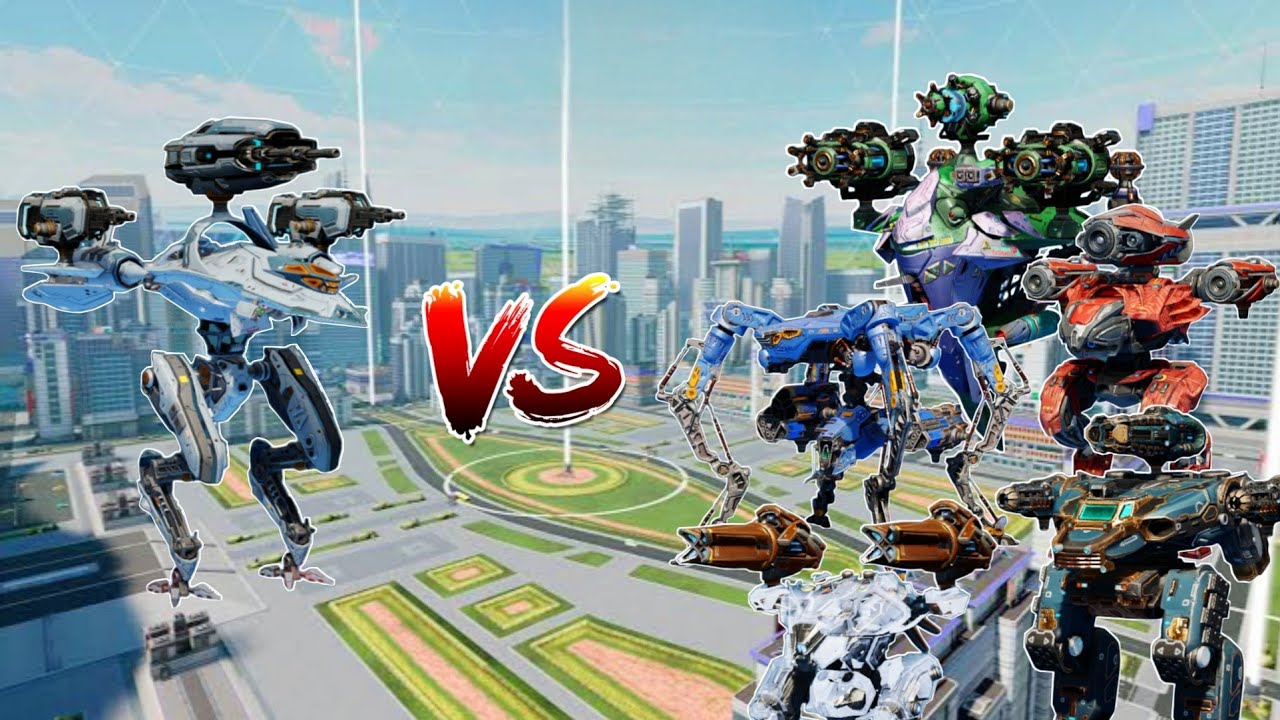 WR🔥 New Weapon Nuo VS All Robots Comparison |WR TEST||WAR ROBOTS| - YouTube