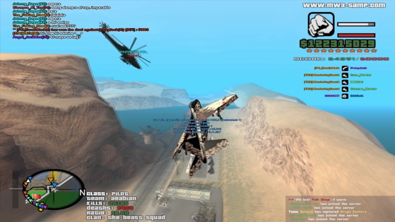 GTA SA:MP Hydra Skills in MW3 [1915]CoYoTee - YouTube