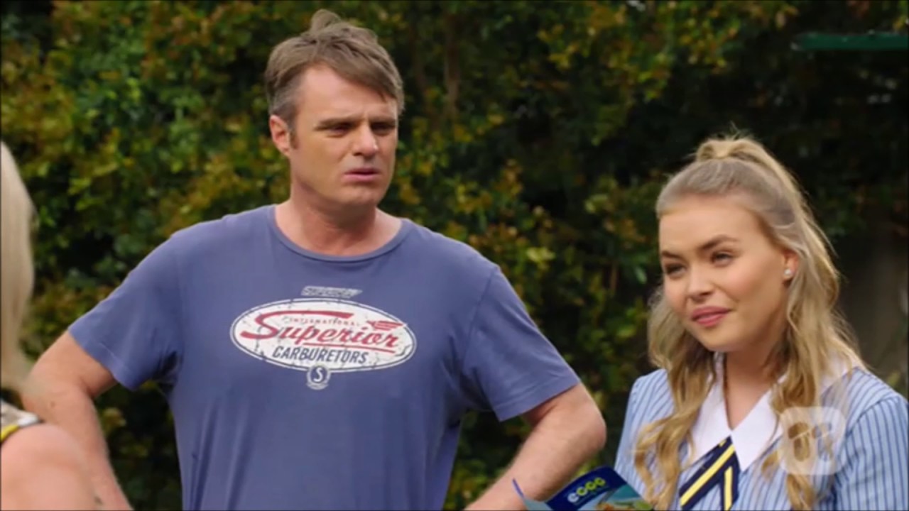 [Neighbours] 7564 Sheila & Xanthe & Amy & Gary Scene - YouTube