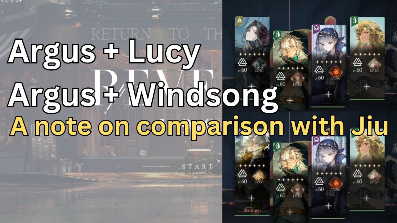 Argus with other meta DPS + A note regarding Jiu - Reverse 1999 - YouTube