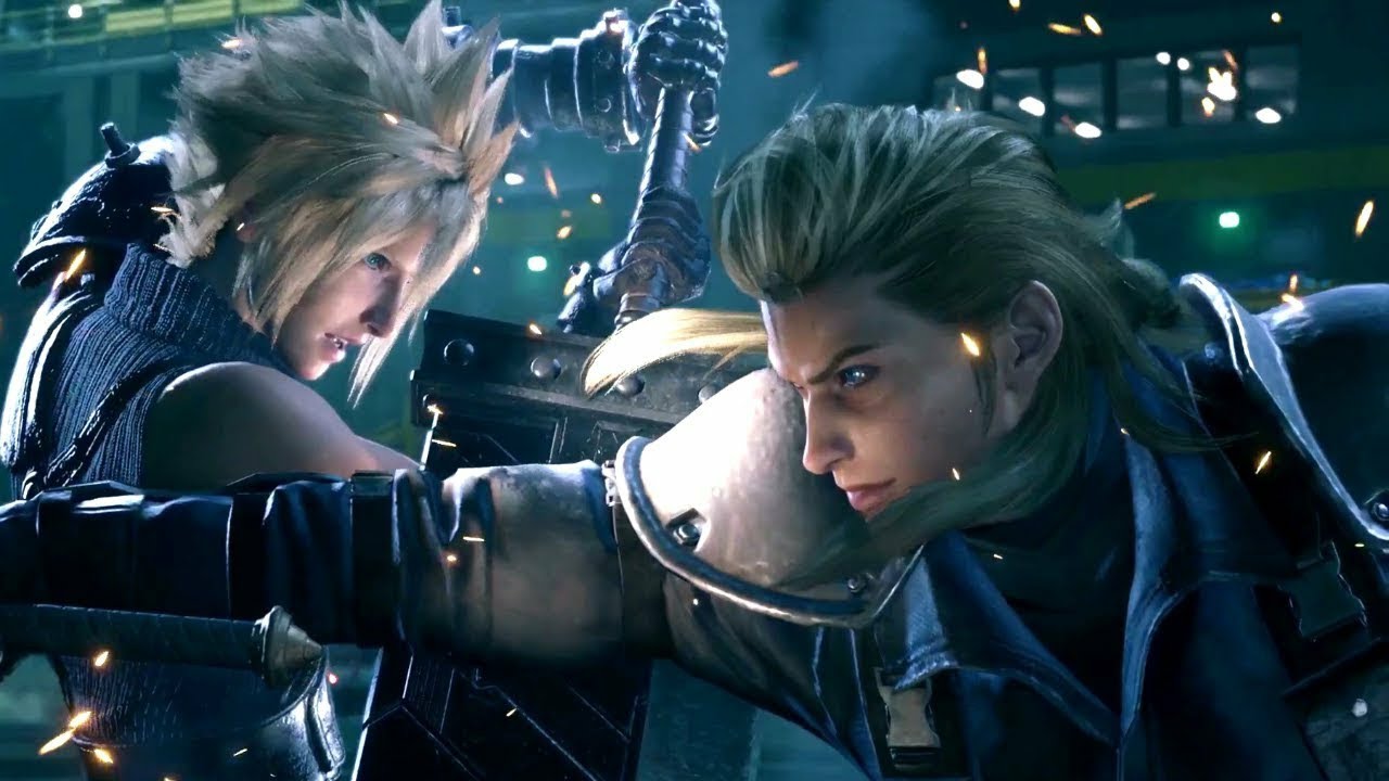 FINAL FANTASY VII REMAKE - 2nd Roche Boss Fight - YouTube