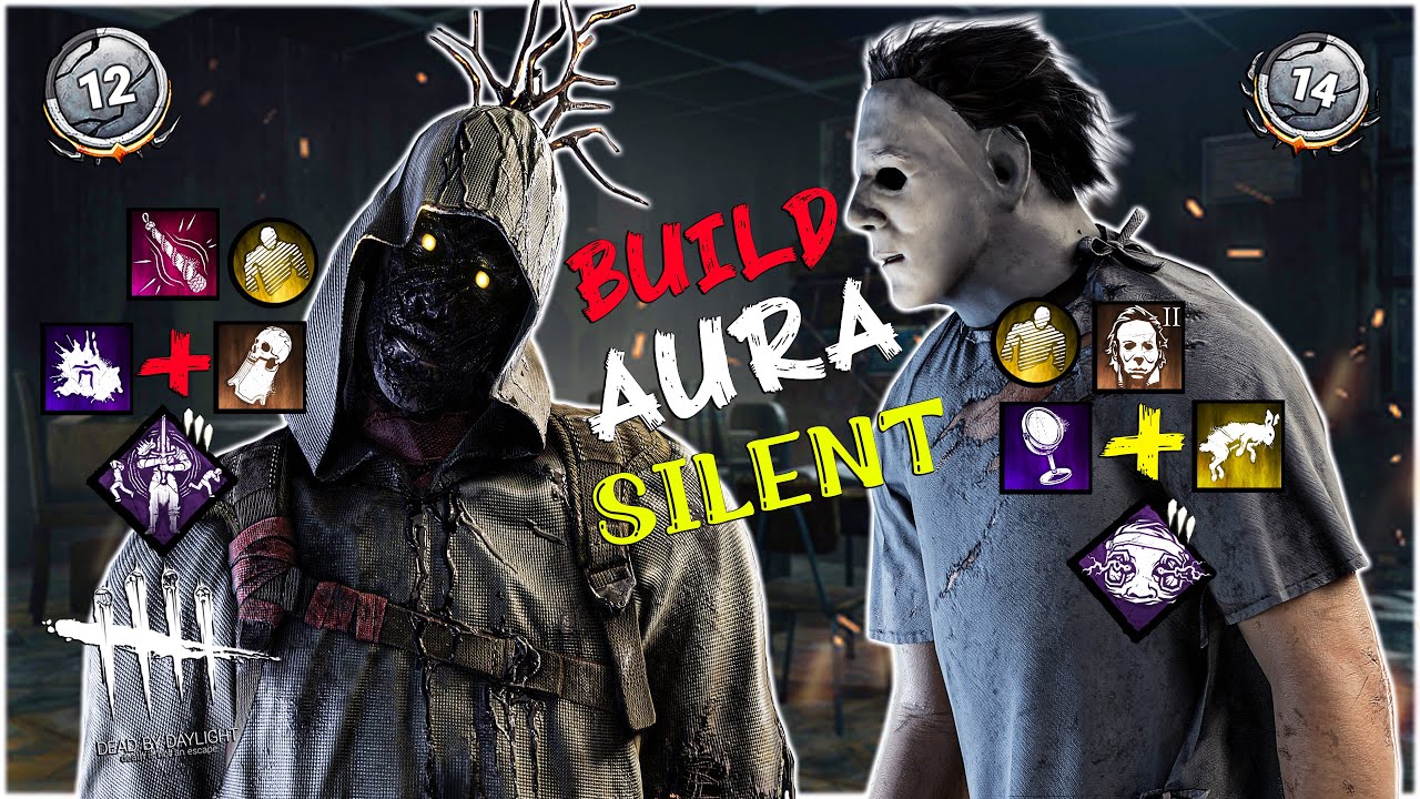 ديد باي داي لايت|Dead by Daylight| Michael and Wraith Build Silent Aura| ريث ومايكل بلد ستيلث ...