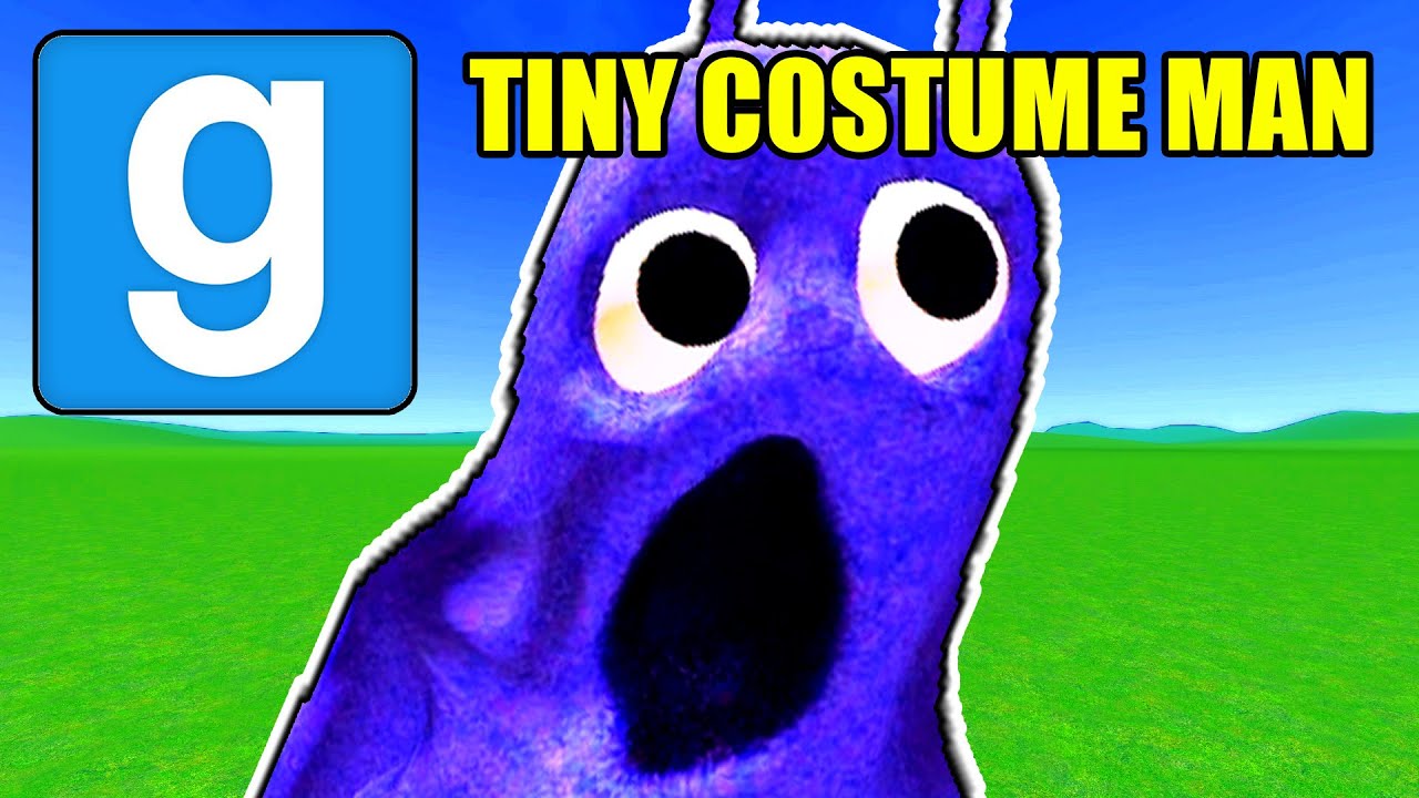 Garry's Mod Next Bot - TINY COSTUME MAN INVADES VILLAGE!!! | Comedy ...