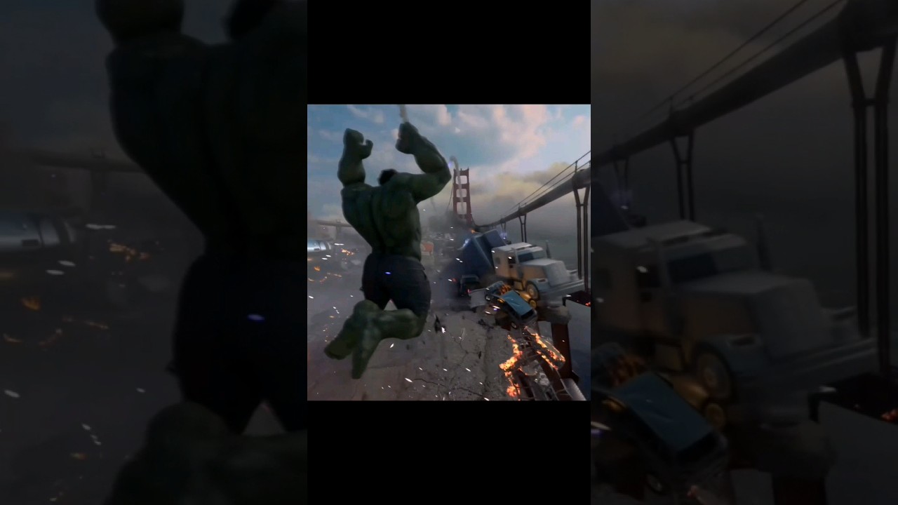 Incredible Hulk Super Jump Scene Detected | Fly High #hulk #hulkbuster ...