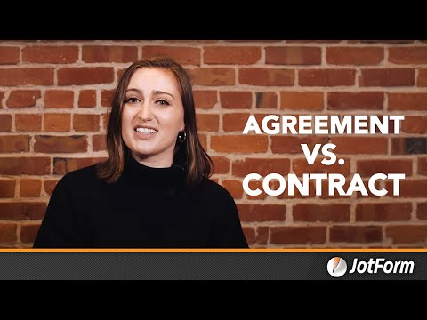 Agreement vs Contract