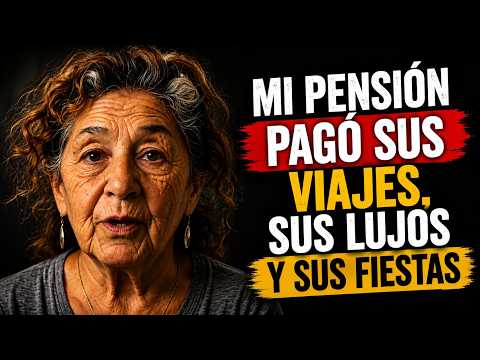 Mis hijos vivían de lujo con mi pensión mientras yo comía pan seco
