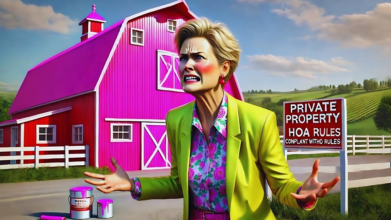 HOA CLAIMED MY BARN WAS AN EYESORE—SO I PAINTED IT NEON PINK! AUDIO ...