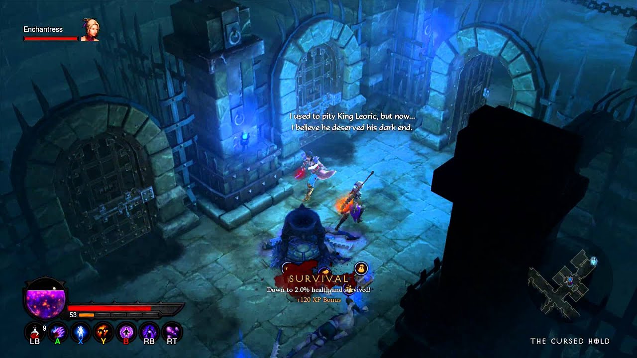 diablo 3- hell mode- halls of agony wizard lv53 quick match - YouTube