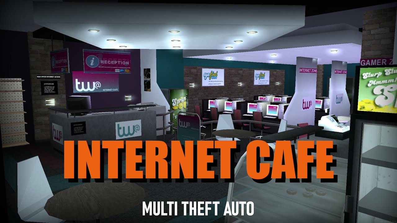 MTA Modeling #18 - Internet Cafe - YouTube
