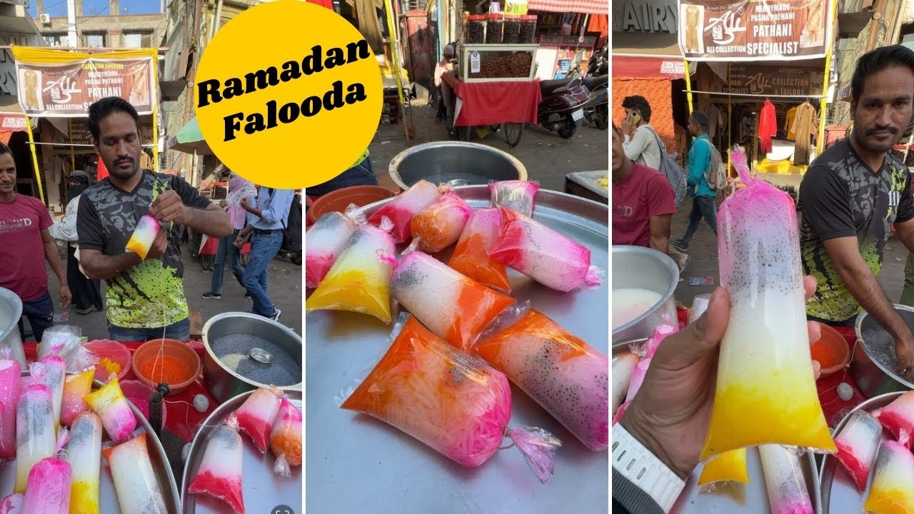 Ramzan Special Falooda | Readymade Falooda Packet | Summer Street Drink ...