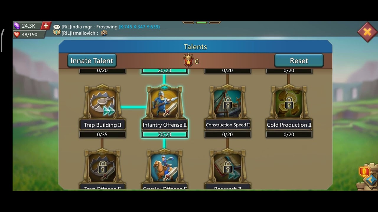 How to set Mix Talent in Lords Mobile? - YouTube