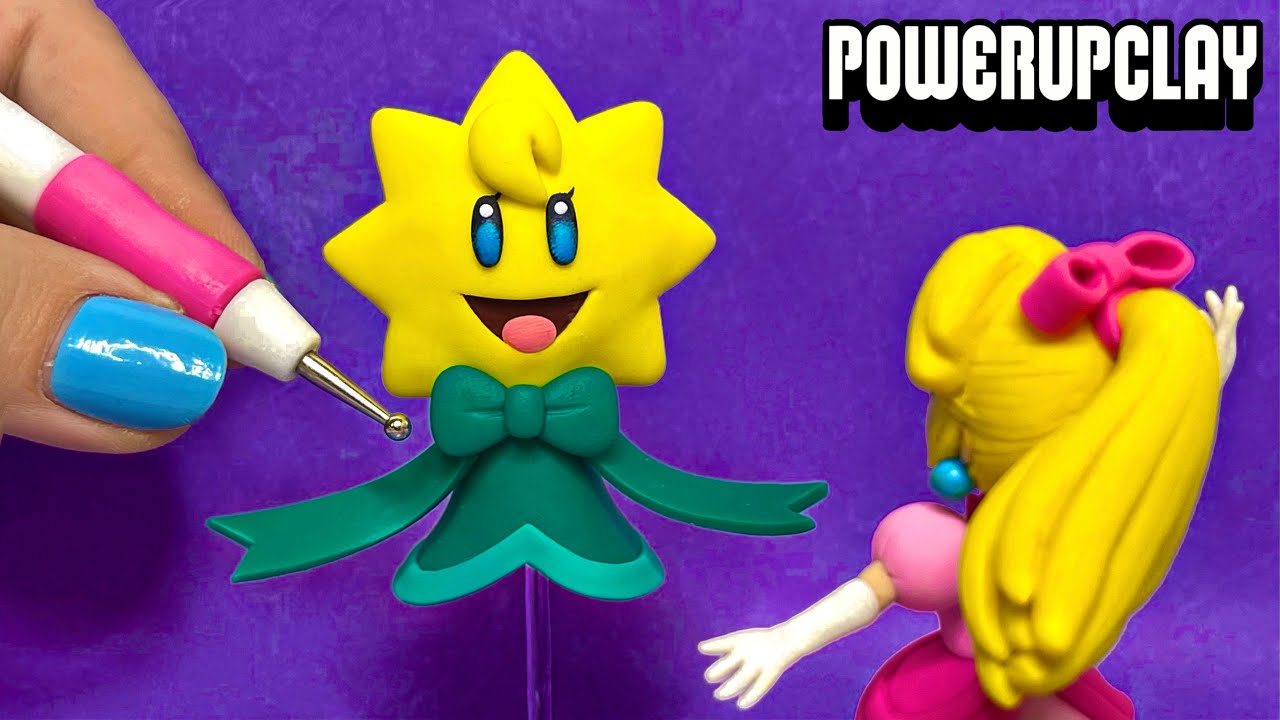 Making Stella from Princess Peach Showtime! | Polymer Clay - YouTube