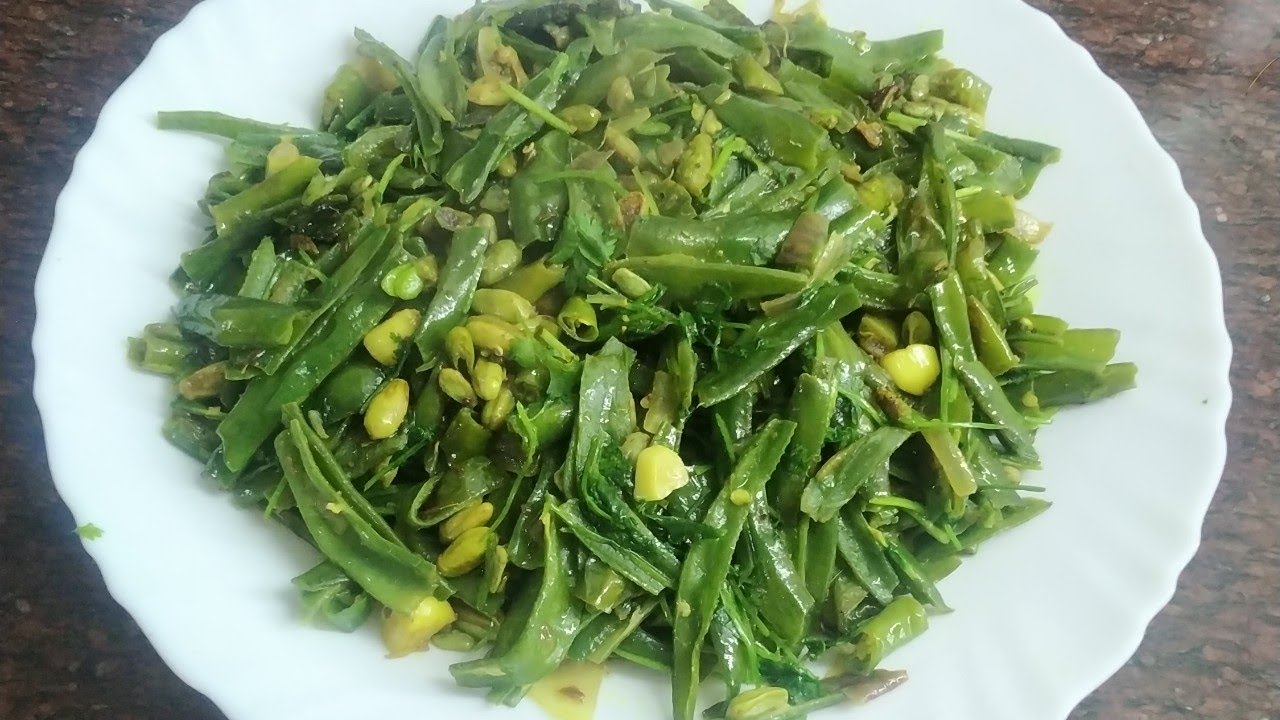 Balor fali ki simple sukhi sabji - YouTube