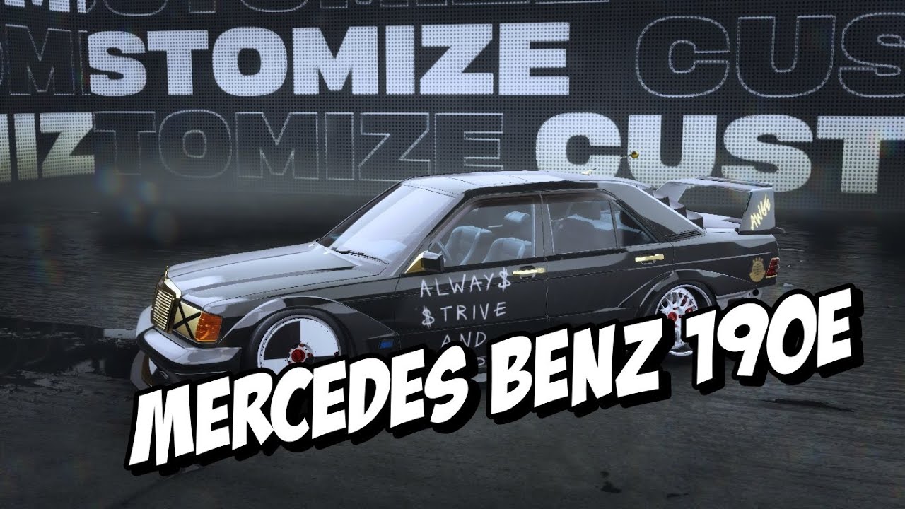 ENAK C**K MERCEDES BENZ 190E ASAP ROCKY - NFS UNBOUND - YouTube