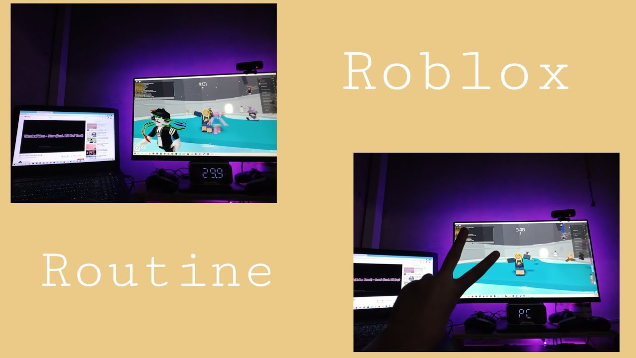 Roblox Routine Vlog!!|Sammy Plays||Vlog #1 - YouTube