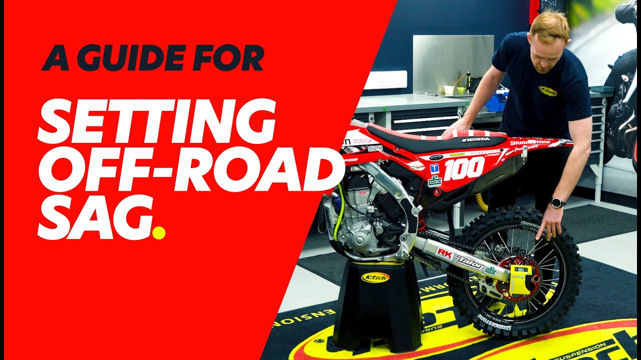 How to set rider SAG - a K-Tech guide - YouTube