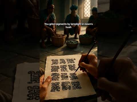 A Day as an Aztec Royal Scribe: Secrets, Omens & Ancient Traditions # ...