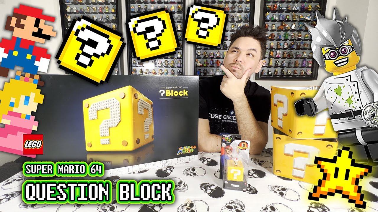 LEGO Super Mario 64 Question Block Set 71395 Review | Dr. Brickenstein ...