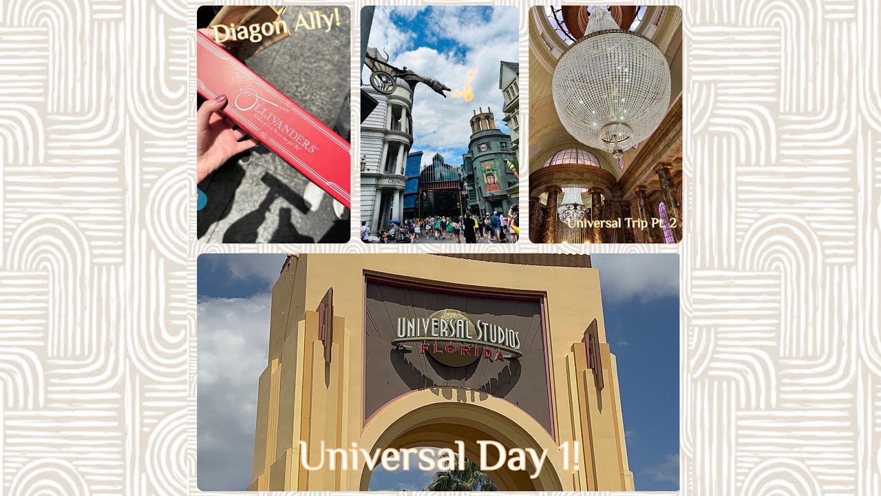 I WENT TO UNIVERSAL STUDIOS!!! | Universal Trip pt 2 | Universal ...