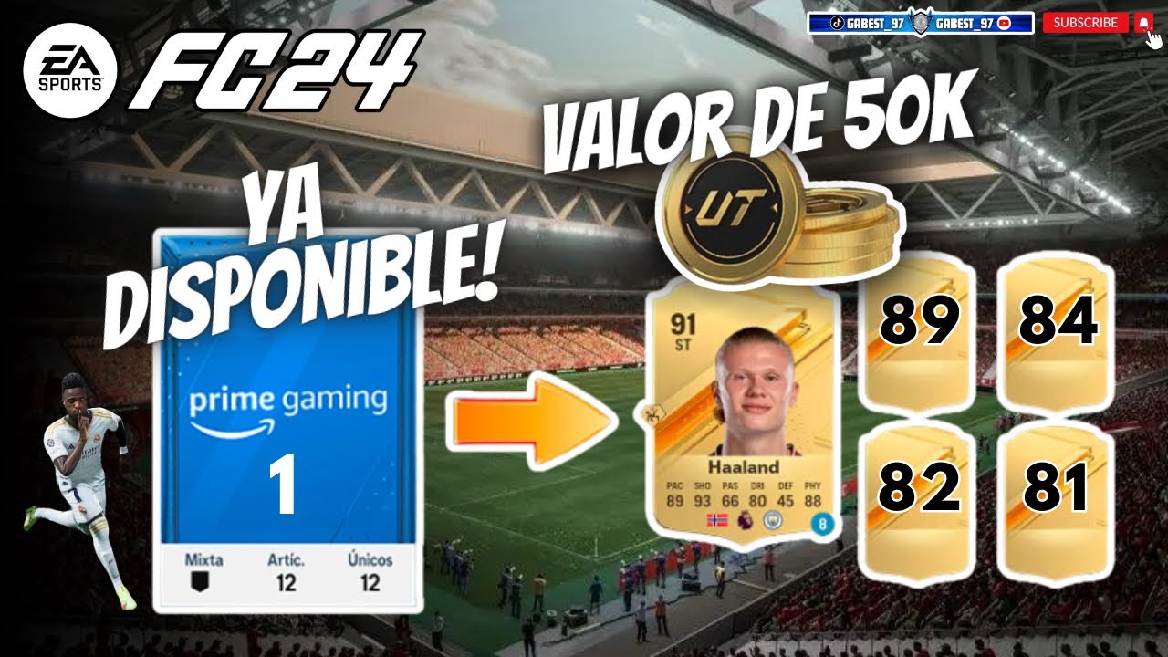 🔥Prime Gaming YA DISPONIBLE en FC24🔥 - YouTube