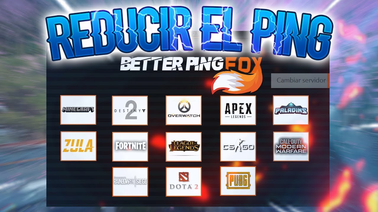 BETTER PING 2.3 | Programa para ESTABILIZAR y REDUCIR El Ping en ...