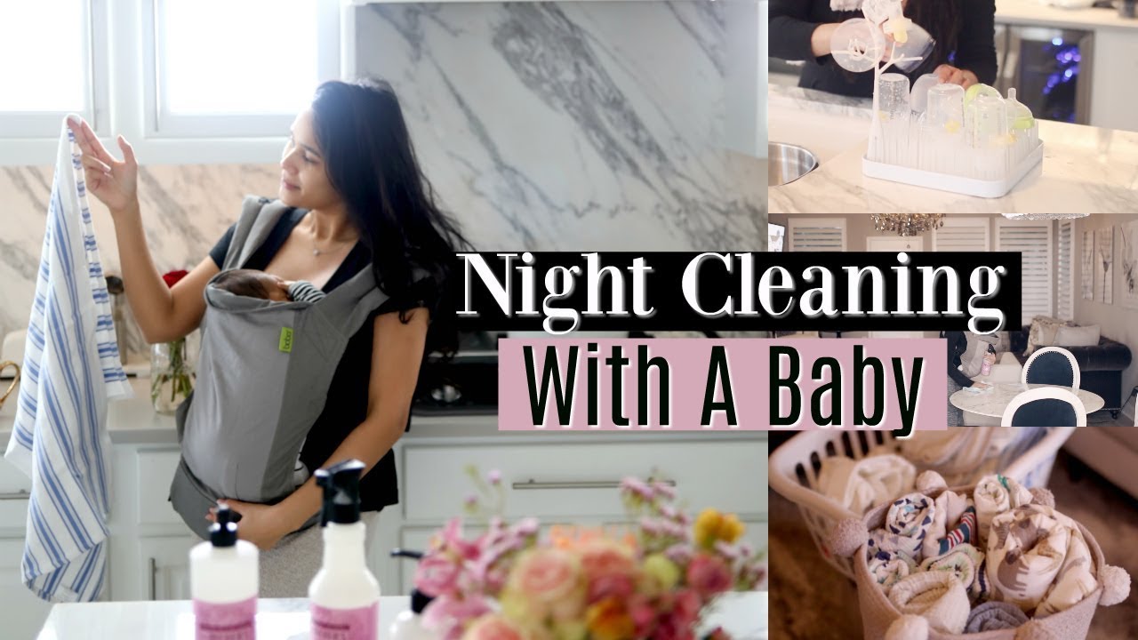 Night Cleaning Routine! MissLizHeart - YouTube