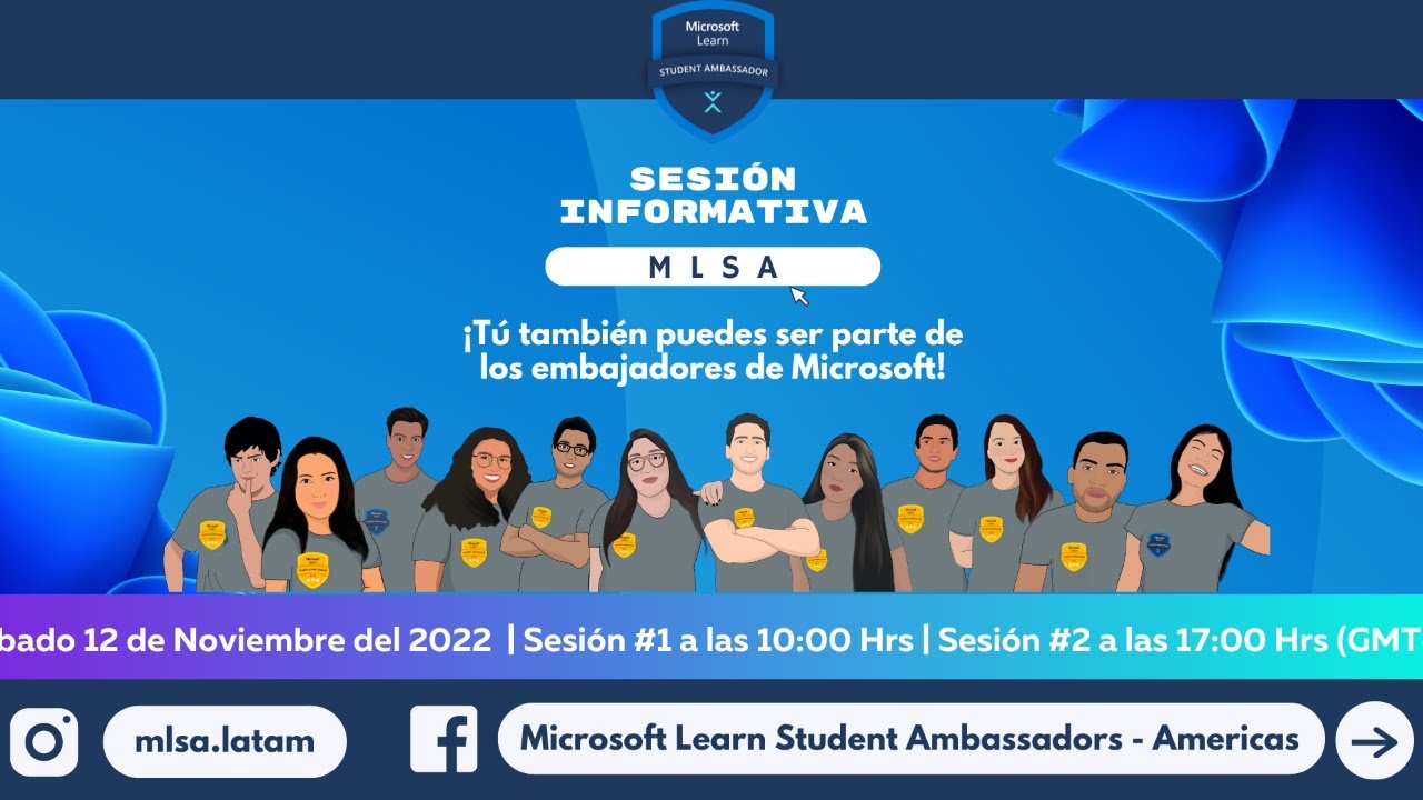 Microsoft Learn Student Ambassadors - Sesion Informativa 2 - YouTube