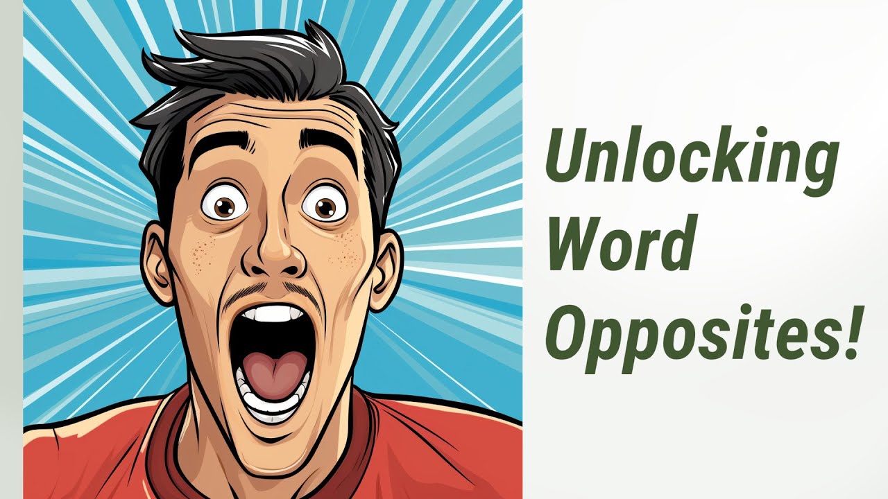 Enhance Your Vocabulary: Mastering Antonyms through Prefixes and ...
