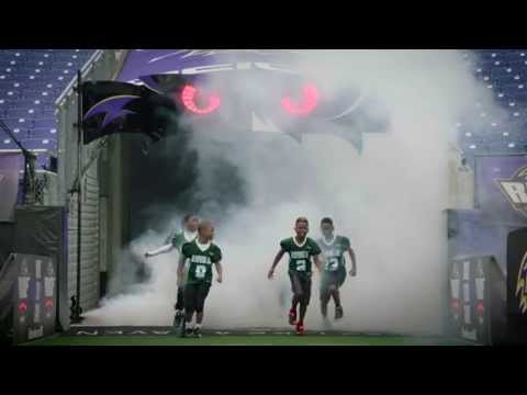 Kids Light Up With New Football Gear From Ravens