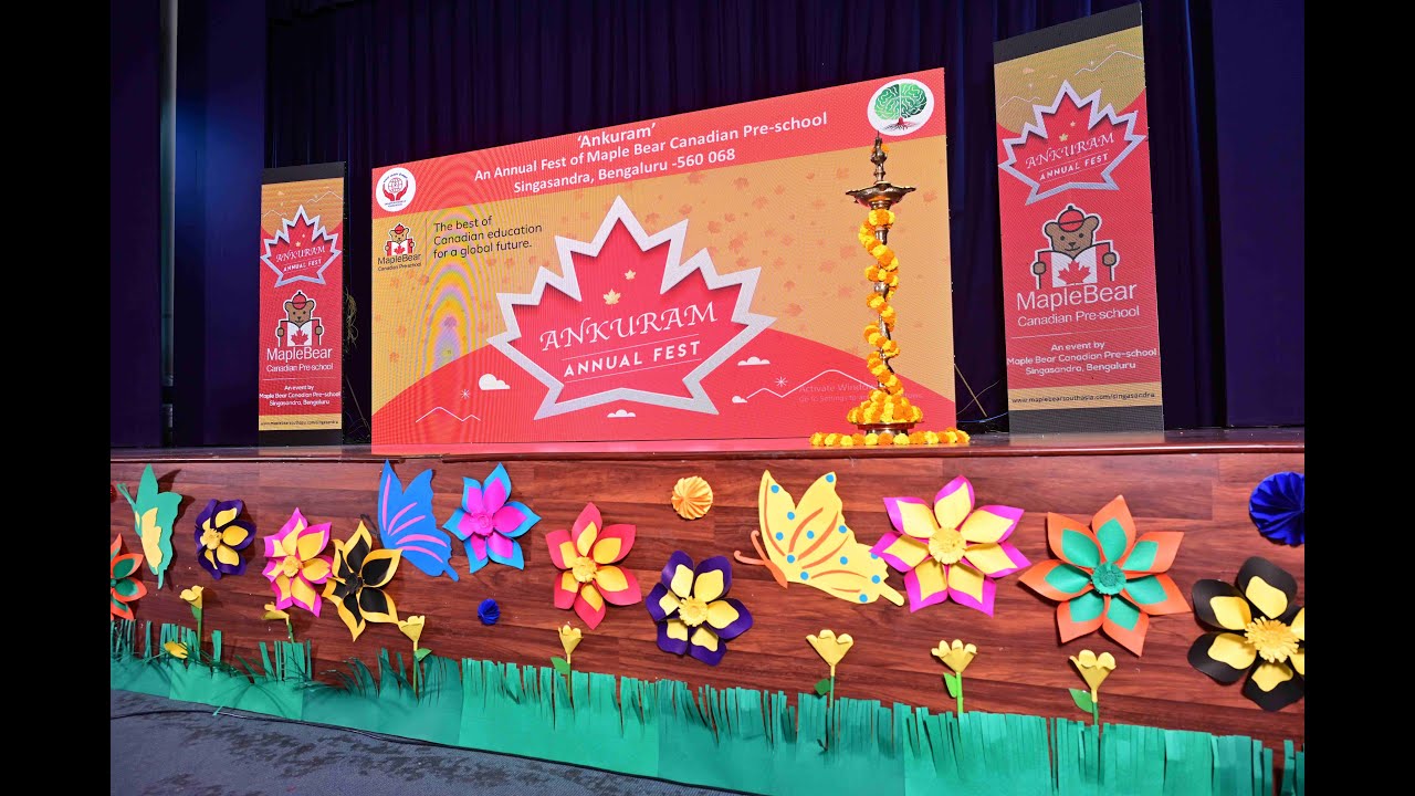 Ankuram - an Annual Festival of Maple Bear Canadian Pre-school ...