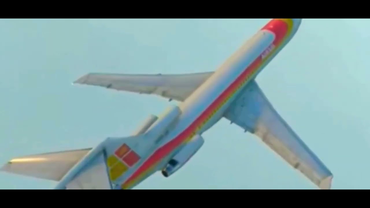 Iberia 610 Crash Animation - YouTube
