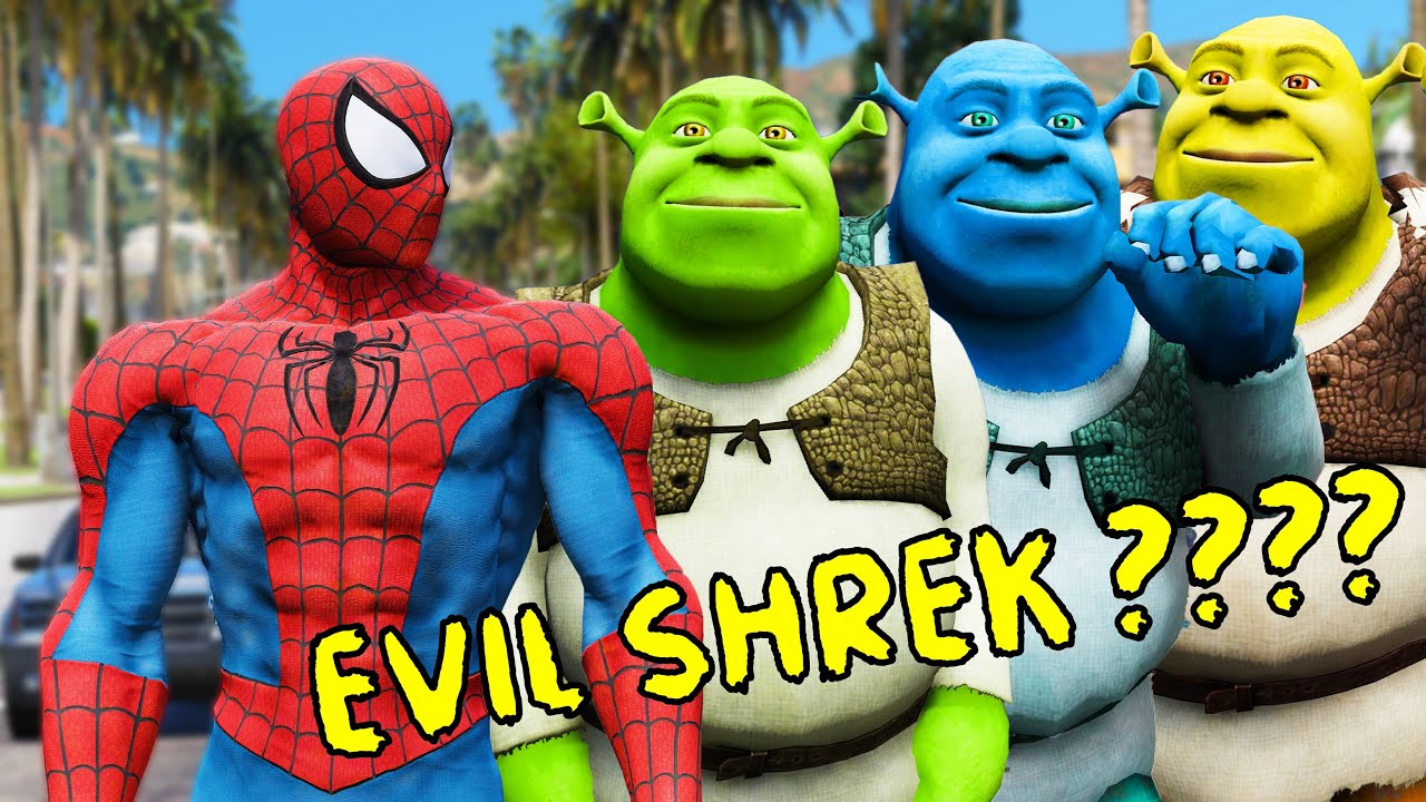 Team Spider Man & Spider Man Muscle & Spider Hulk & Spiderman 2099 VS ...