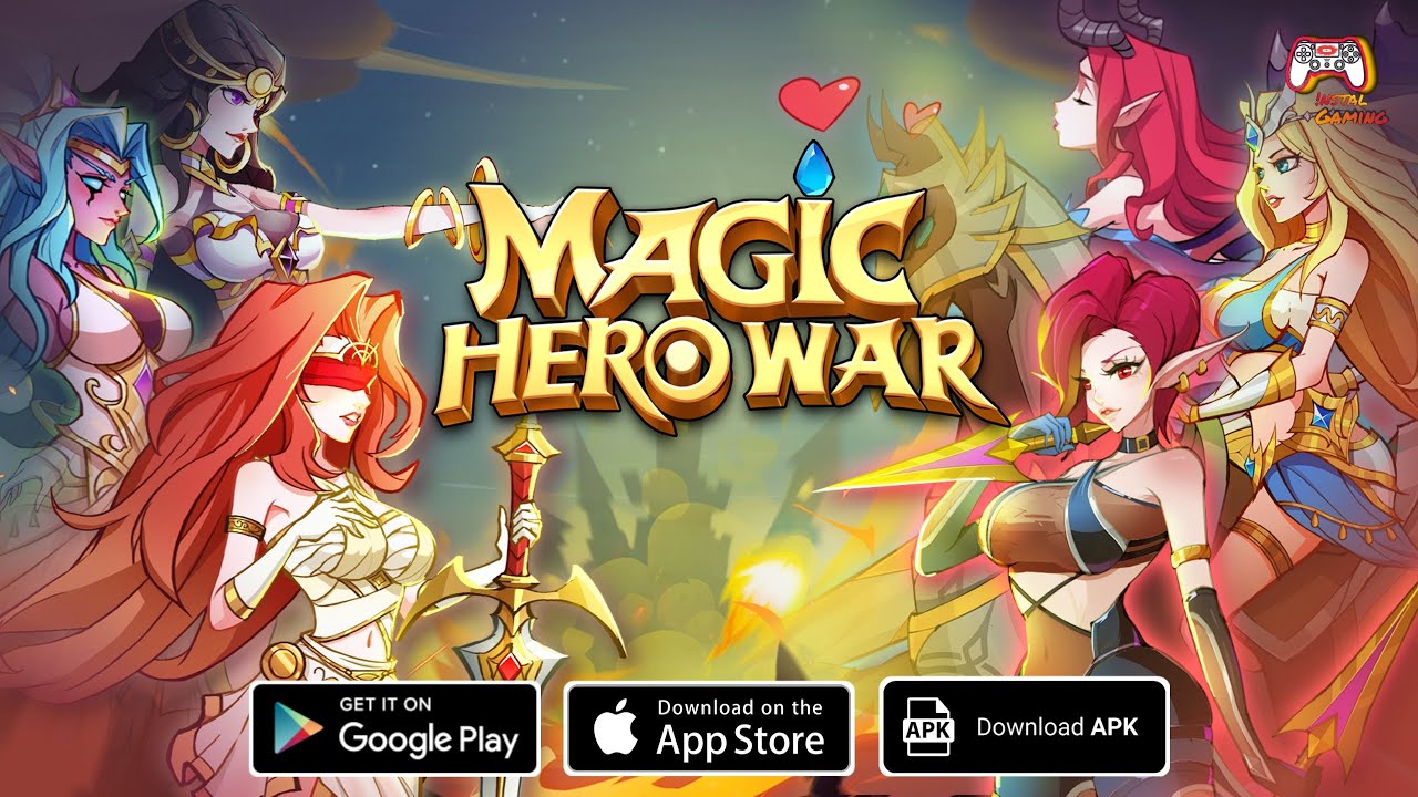 Magic Hero War Gameplay - Idle RPG (Android) - YouTube