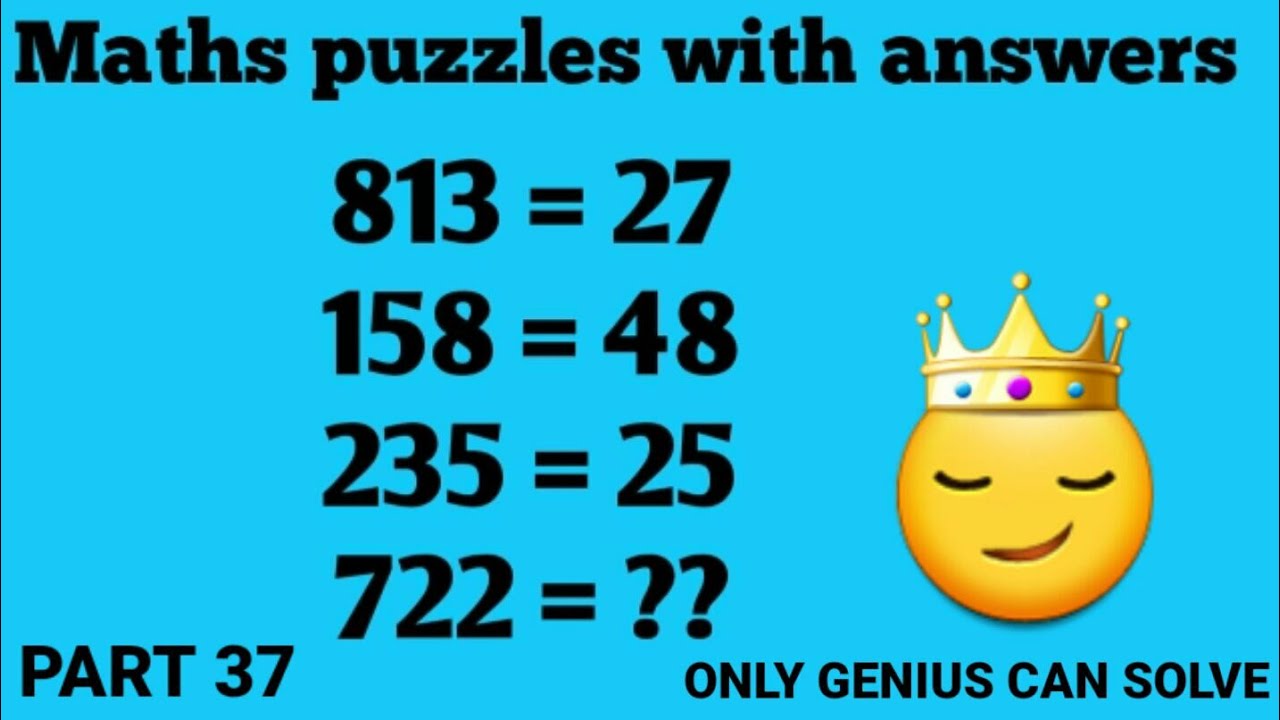 Maths puzzles with answers / maths puzzles in malayalam /#MALAYALAMmathspuzzles - YouTube maths-puzzles-with-answers-maths-puzzles-in-malayalam-malayalammathspuzzles-youtube