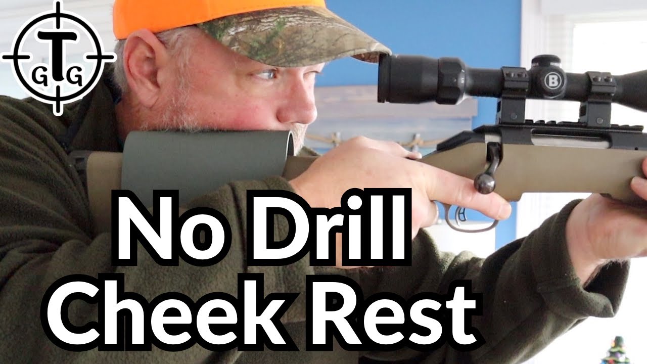 NO DRILL CHEEK REST - YouTube