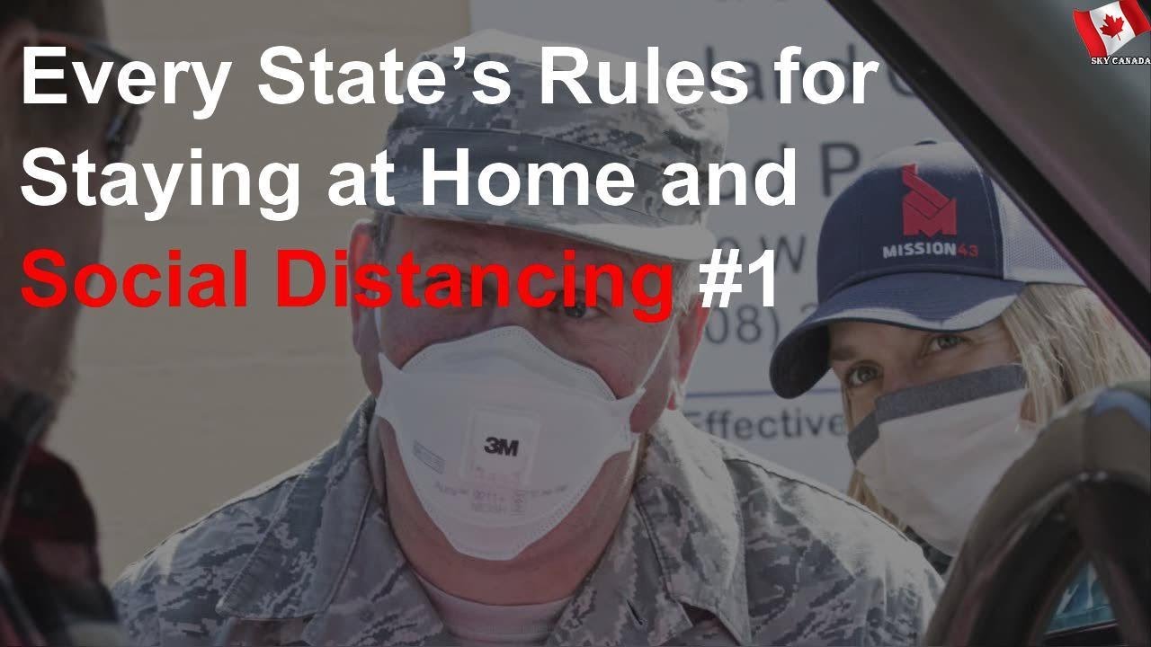 Each state's rules for social distancing #1 - YouTube
