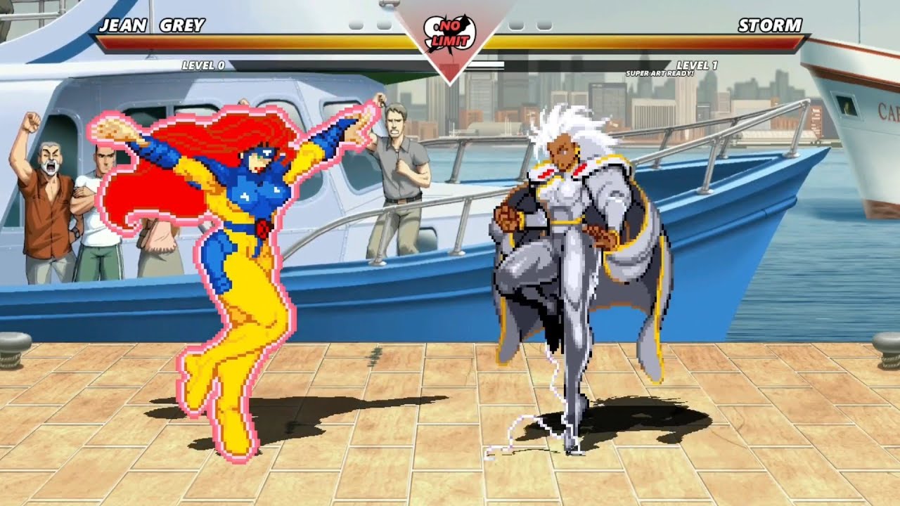 JEAN GREY vs STORM - Highest Level Amazing Fight! - YouTube