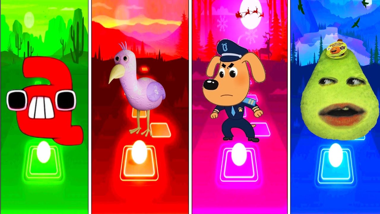 ALPHABET LORE FUNNY 🆚 OPILA BERD 🆚 SHERIFF LABRADOR 🆚 ANNOYING POTATO ...