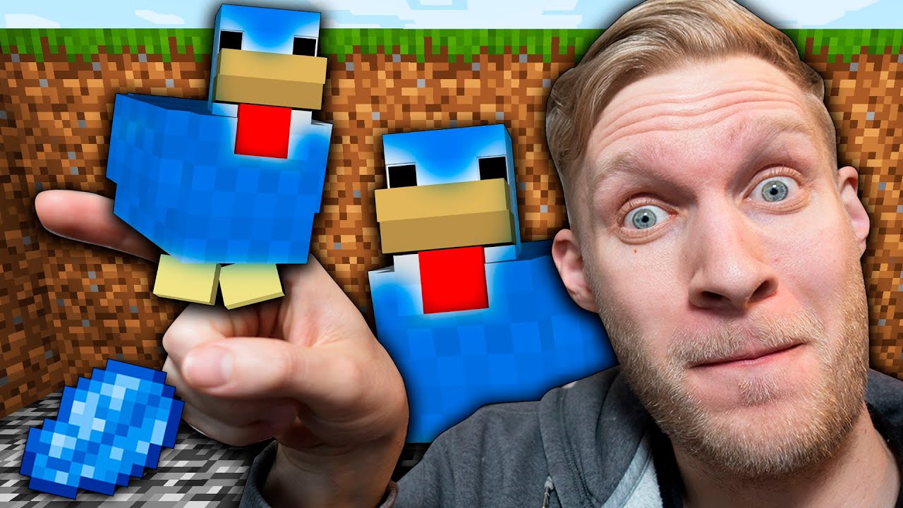 KYLLING LÆGGER LAPIS? - Dansk Minecraft: Fanget I Hulen #13 - YouTube
