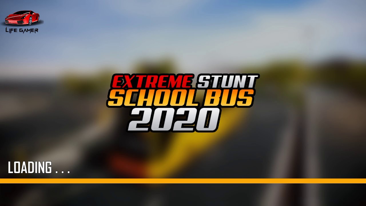 Extreme stunt school bus gameplay - YouTube